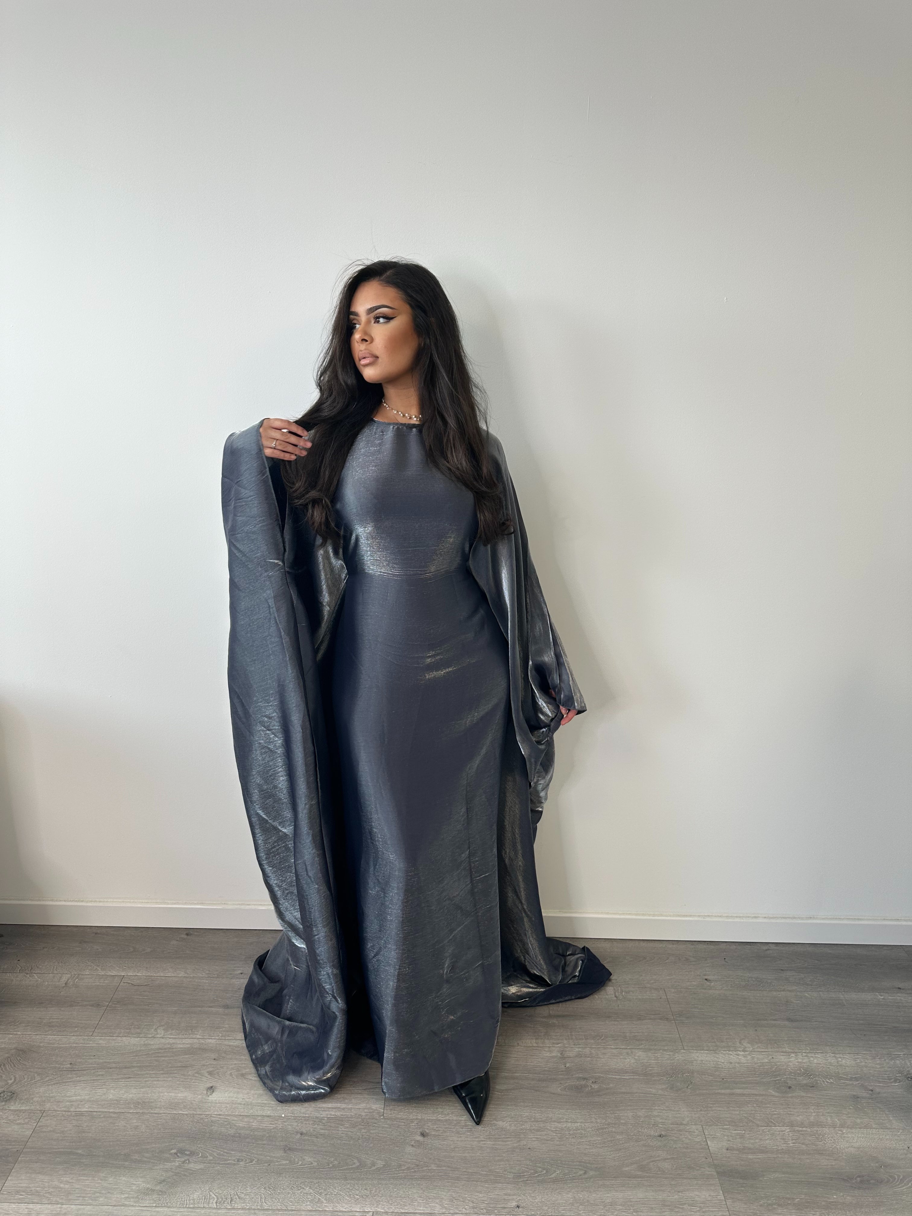 Robe Gala Gris foncé – Click And Shopp
